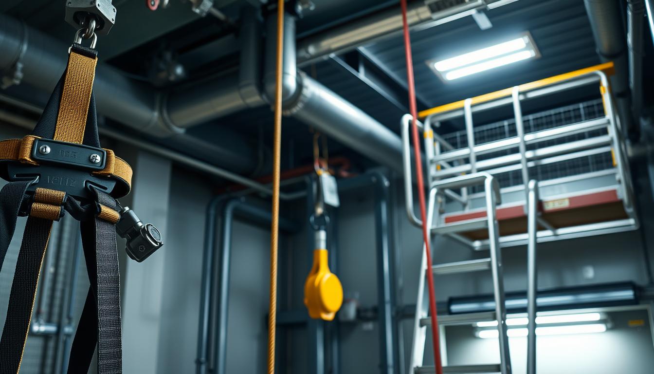 Fall Protection and Ladder Safety in Wastewater Plants